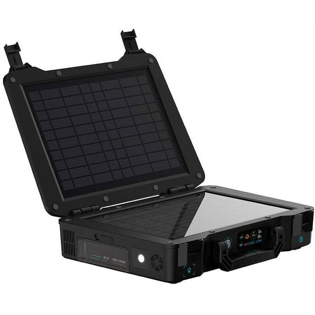 Renogy 300WH Phoenix Elite Portable Solar Generator, Built-in 20W Solar ...