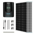 Renogy 400W 12V Solar Panel Monocrystalline Off Grid Starter Kit with 40A Rover MPPT Charger ...