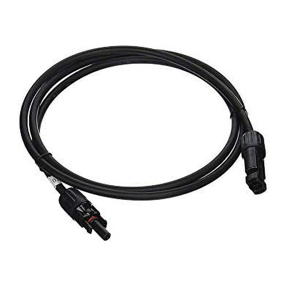 Renogy 5Ft 10AWG Solar Extension Cable with Male and Female Connectors ...