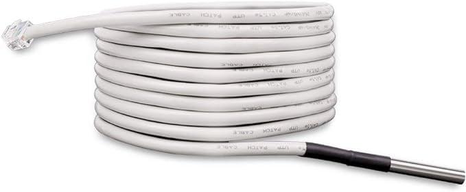 Renogy Battery Temperature Sensor for 12V 20A/40A/60A DC to DC on-board ...