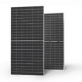 Renogy Bifacial 550W Solar Panels, 12/24V Monocrystalline PV, Off-Grid ...