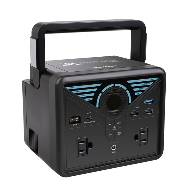 Renogy Phoenix 300 300W Continuous / 600W Peak Solar Generator with 1 ...