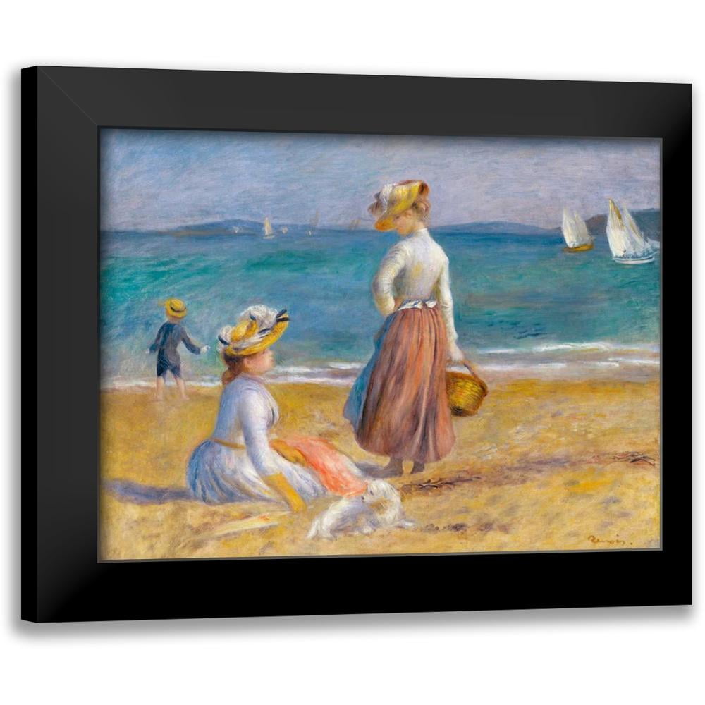 Renoir, Pierre-Auguste 14x12 Black Modern Framed Museum Art Print ...
