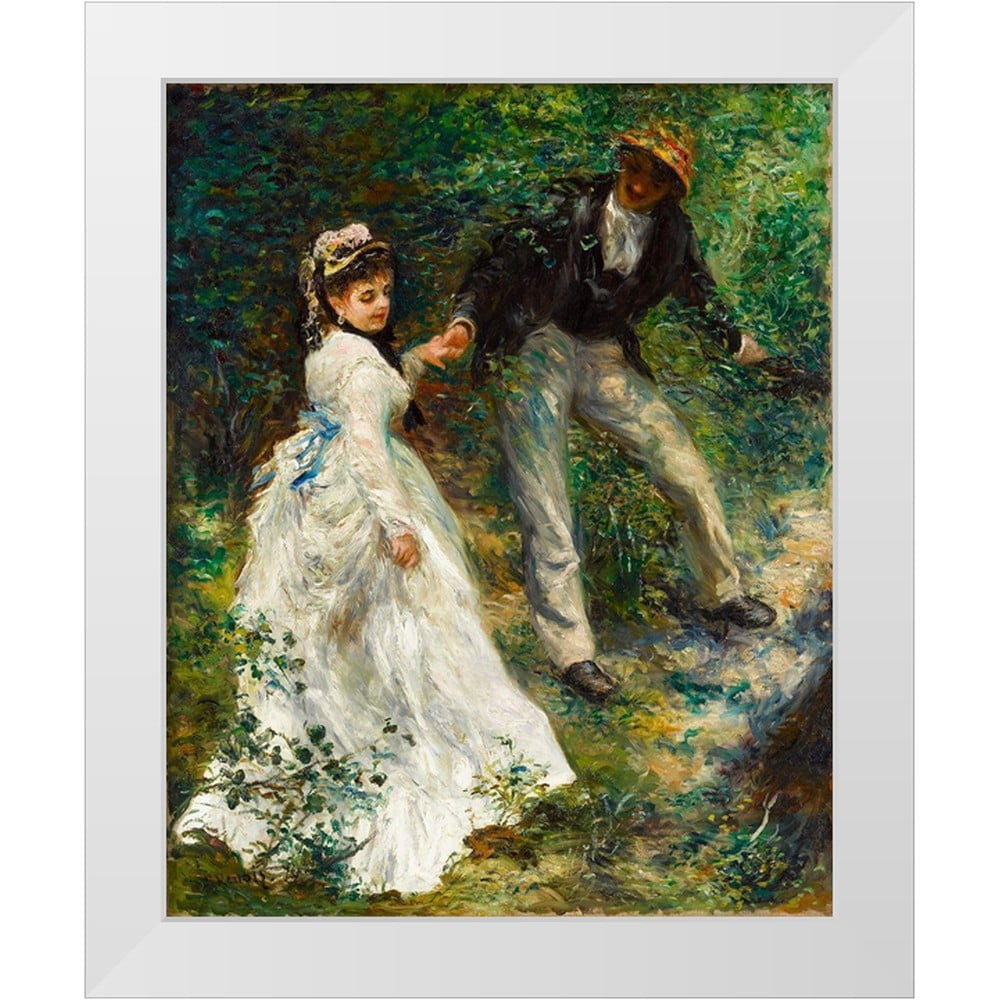 Renoir, Pierre-Auguste 15x18 White Modern Wood Framed Museum Art Print ...