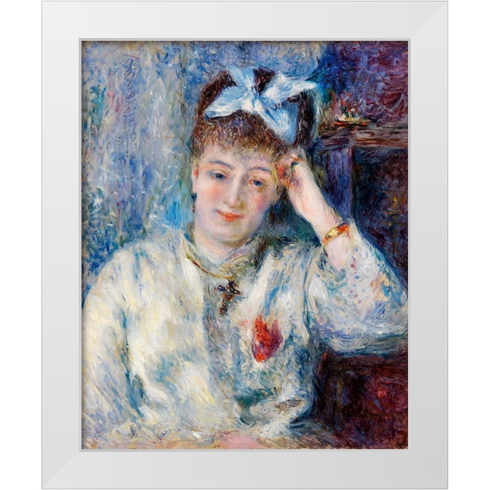 Renoir, Pierre-Auguste 15x18 White Modern Wood Framed Museum Art Print ...