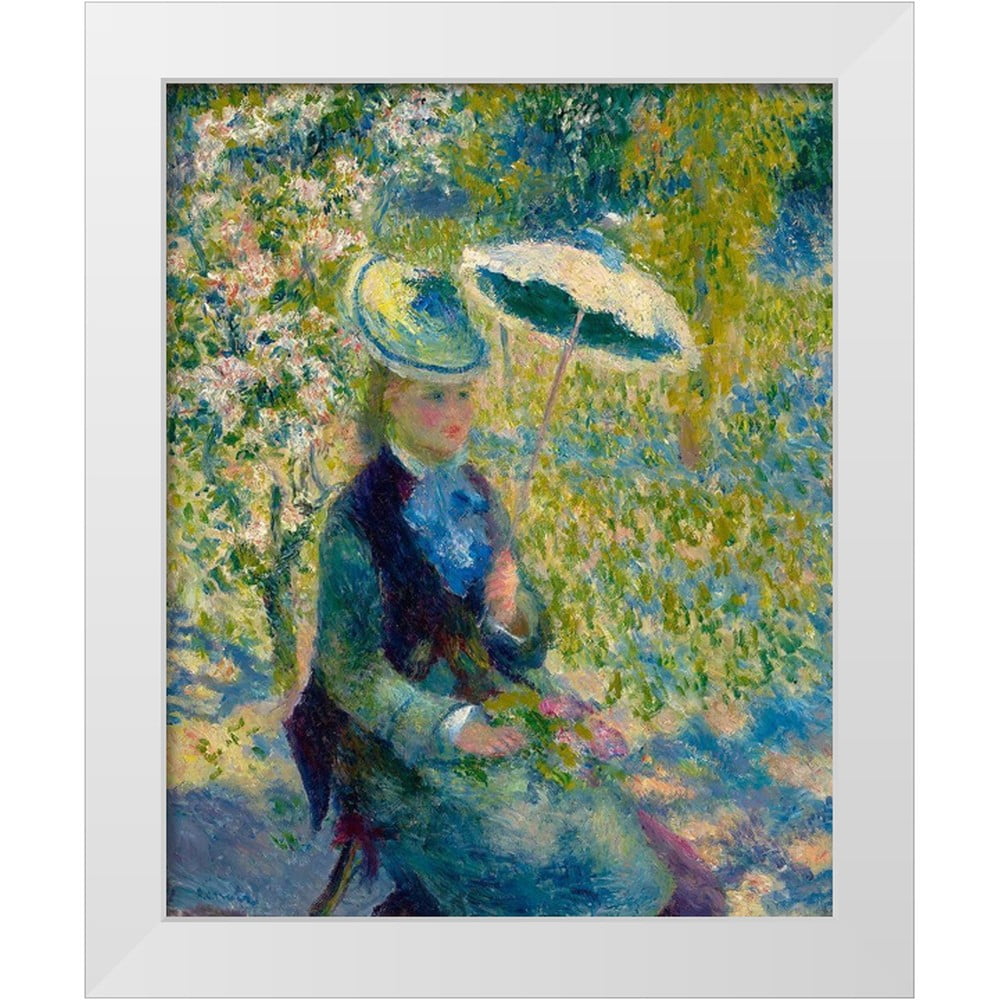 Renoir Pierre Auguste 15x18 White Modern Wood Framed Museum Art Print