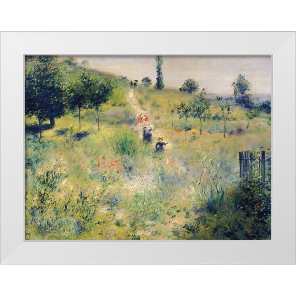 Renoir, Pierre-Auguste 18x15 White Modern Wood Framed Museum Art Print ...