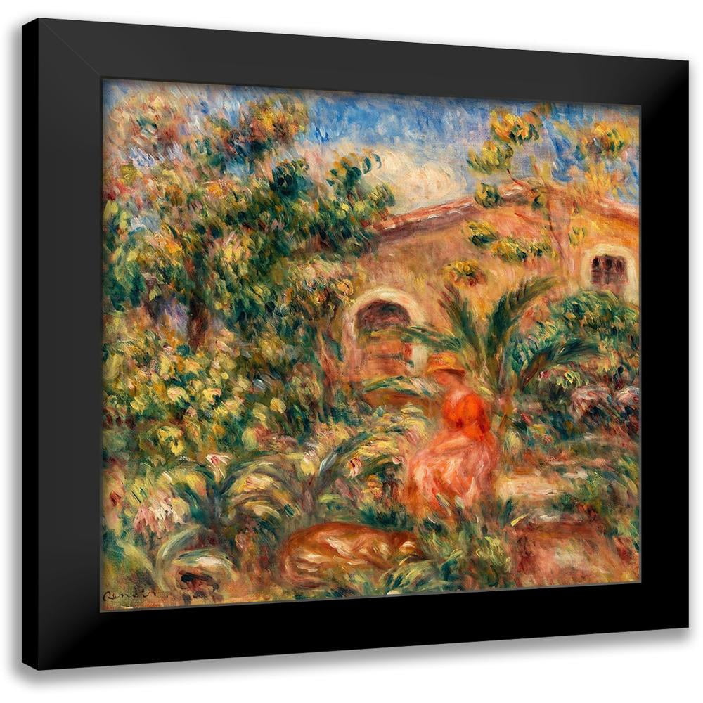 Renoir, Pierre-Auguste 20x20 Black Modern Framed Museum Art Print ...