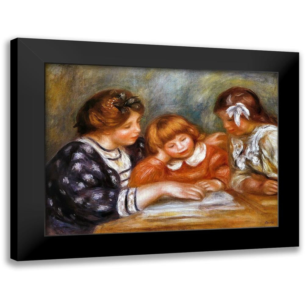 Renoir, Pierre-Auguste 24x19 Black Modern Framed Museum Art Print ...