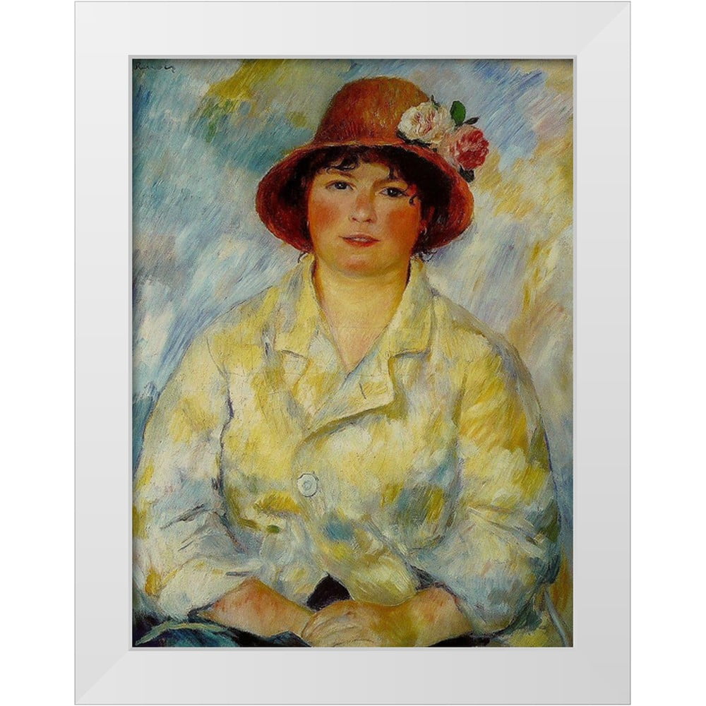 Renoir, Pierre-Auguste 25x32 White Modern Wood Framed Museum Art Print ...