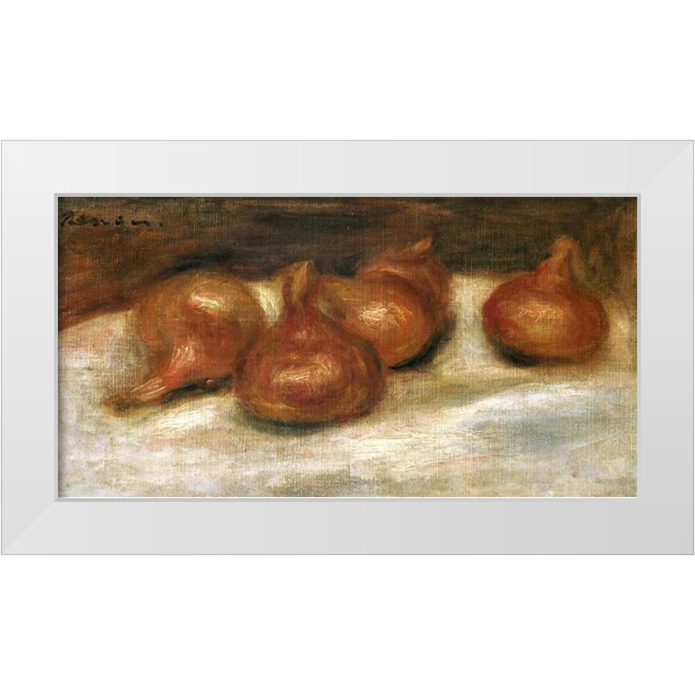 Renoir, Pierre-Auguste 32x19 White Modern Wood Framed Museum Art Print ...