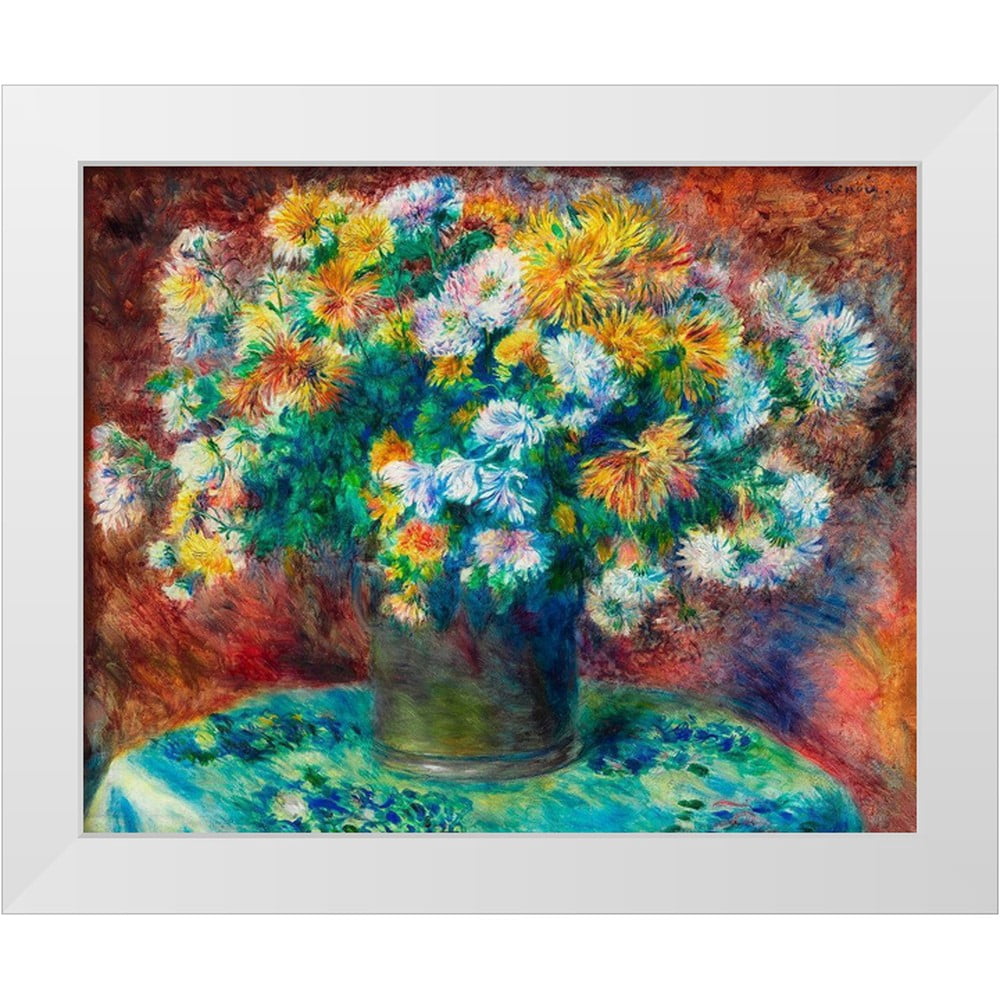Renoir, Pierre-Auguste 32x26 White Modern Wood Framed Museum Art Print ...