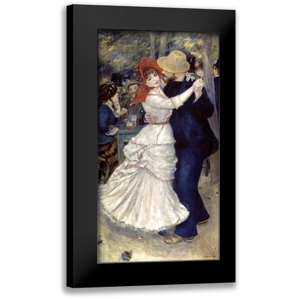 Renoir, Pierre-Auguste 9x14 Black Modern Framed Museum Art Print Titled ...