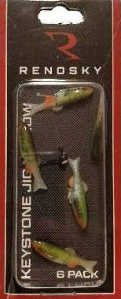 Renosky Keystone Jig Minnow - 1/6 oz. Crappie Lure - Trout - Walmart.com