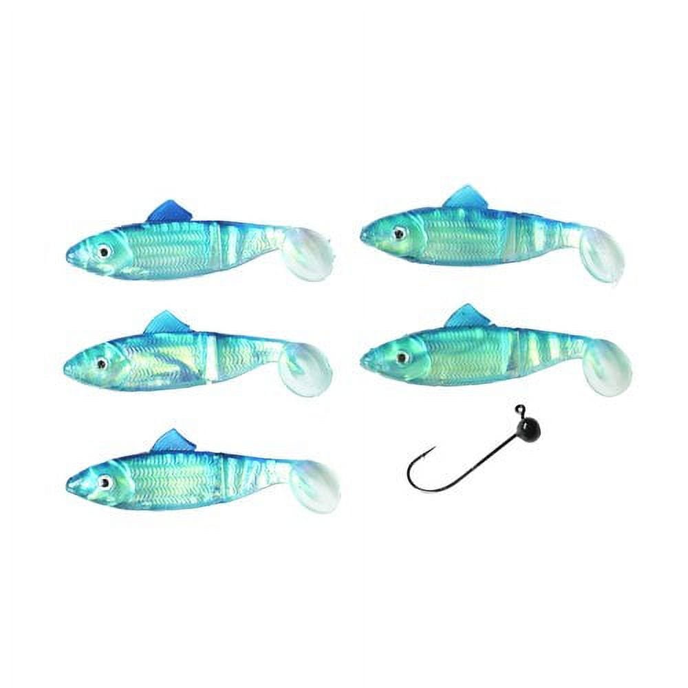 Renosky, Mirror Image, Swim Bait, Pro Shad Kit, Blue, 6 Count - Walmart.com