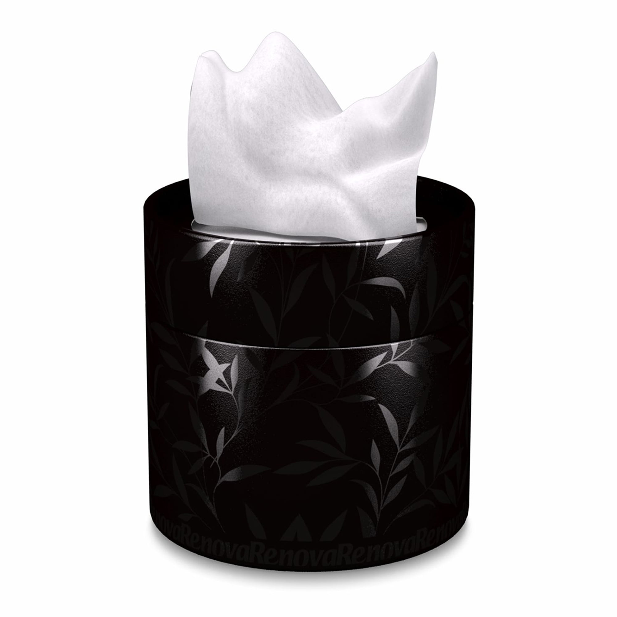 Renova Facial Tissue Round Black Box, 40 Tissues Per Box - Walmart.com
