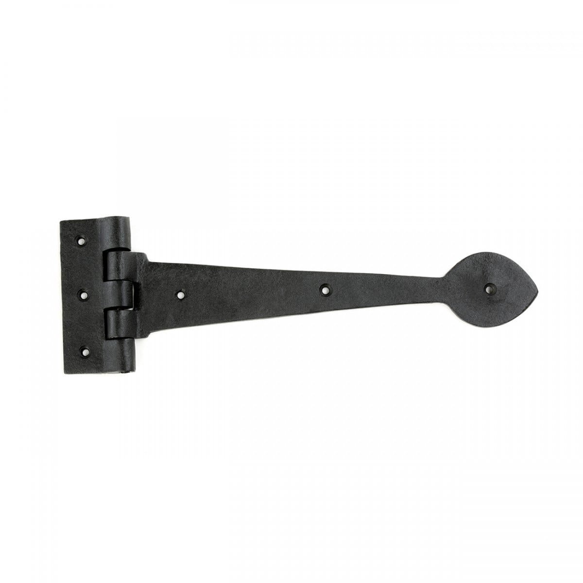Renovator's Supply Black Wrought Iron Strap Hinge 10 3/16" Spade Tip ...