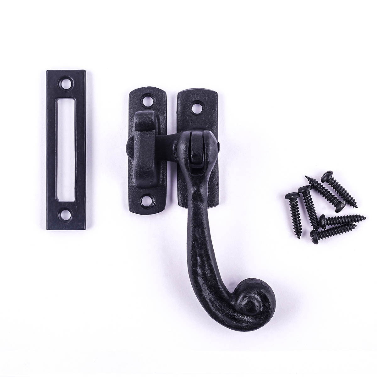 Renovator's Supply Black Wrought Iron Window Sash Lock 3.75" Window ...