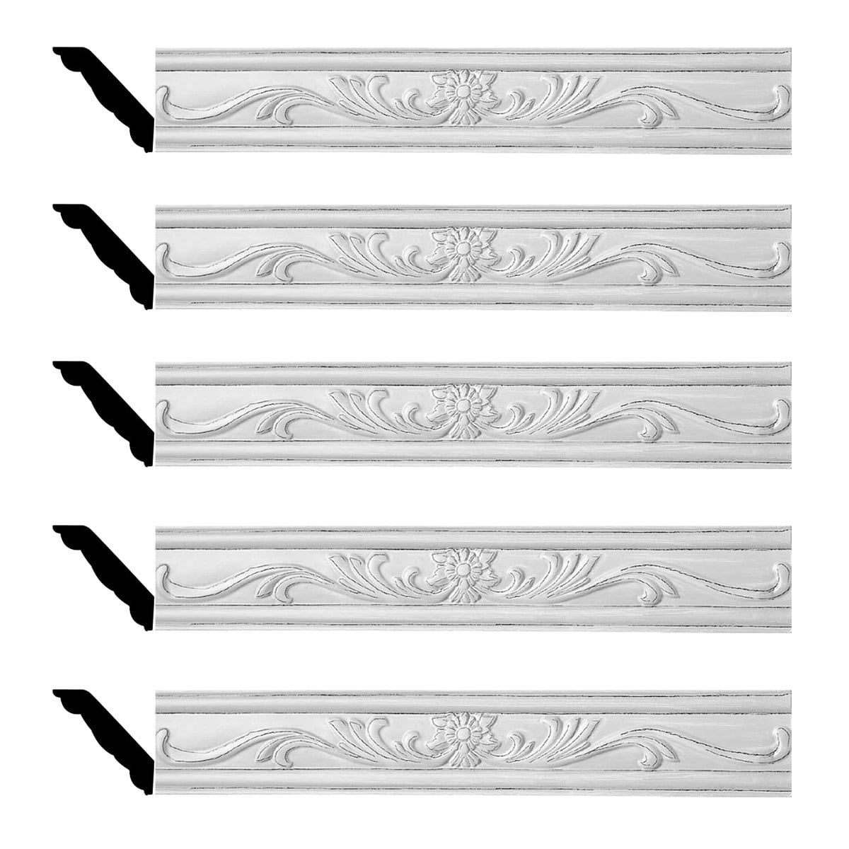 Renovator's Supply Cornice Crown Mouldings White Urethane Ava DIY ...