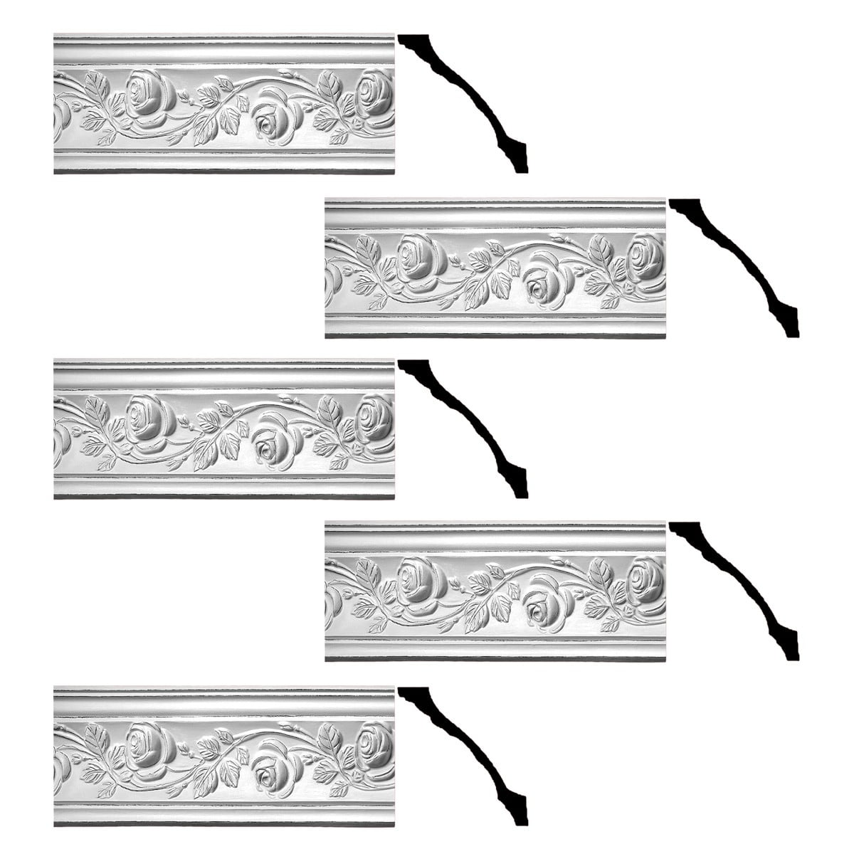 Renovator's Supply Cornice Crown Mouldings White Urethane Ceiling Wall ...