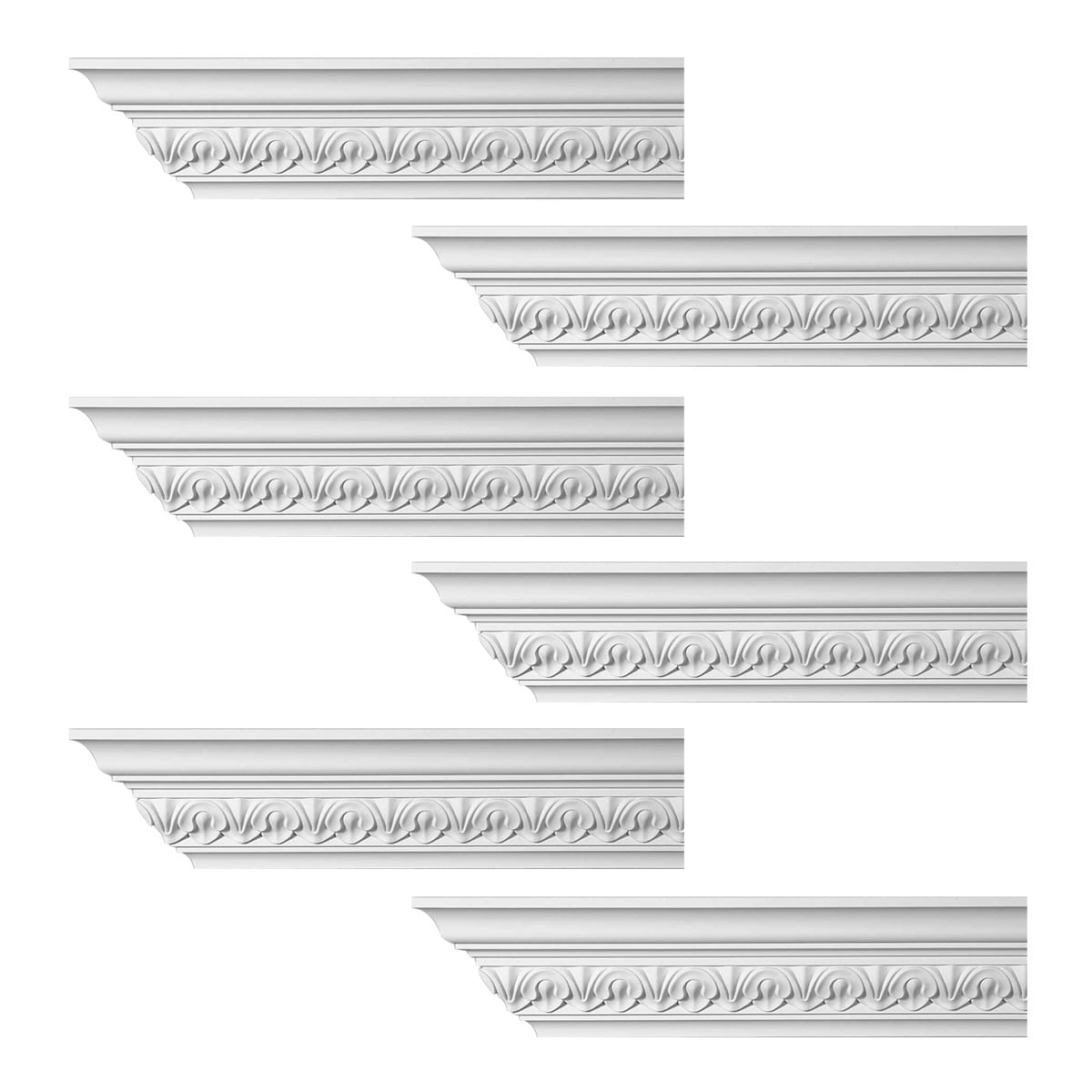 Renovator's Supply Cornice Crown Mouldings White Urethane Chaville DIY ...