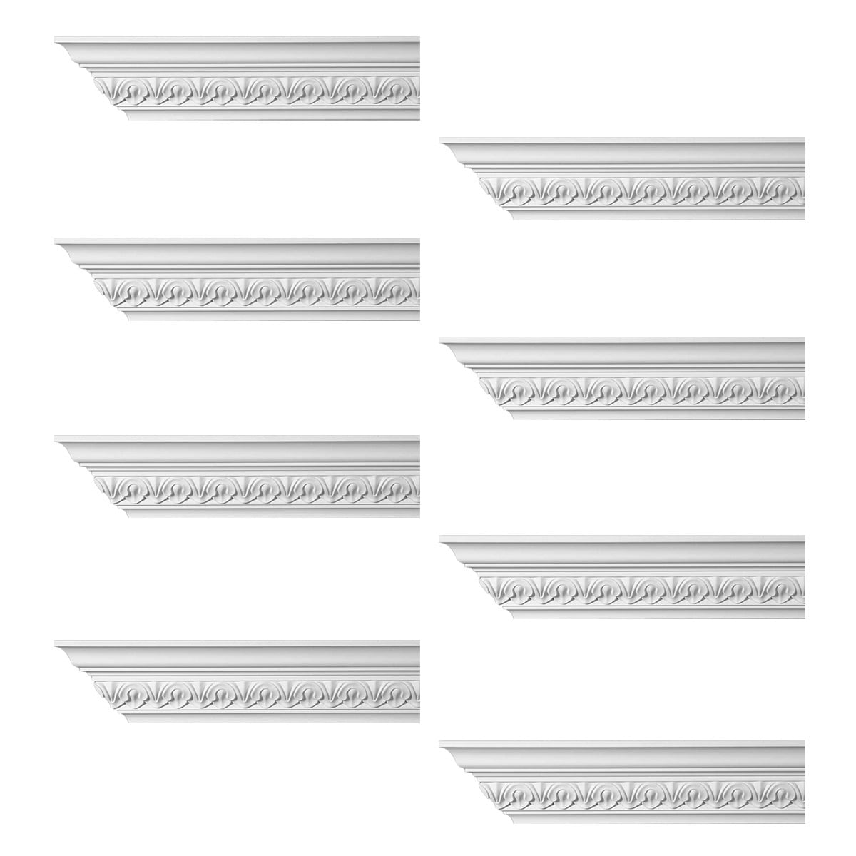 Renovator's Supply Cornice Crown Mouldings White Urethane Chaville DIY ...