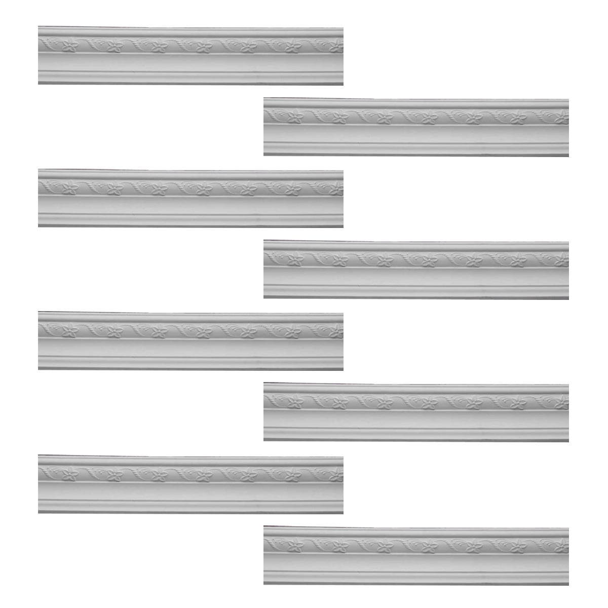 Renovator's Supply Cornice Crown Mouldings White Urethane DIY Interior ...