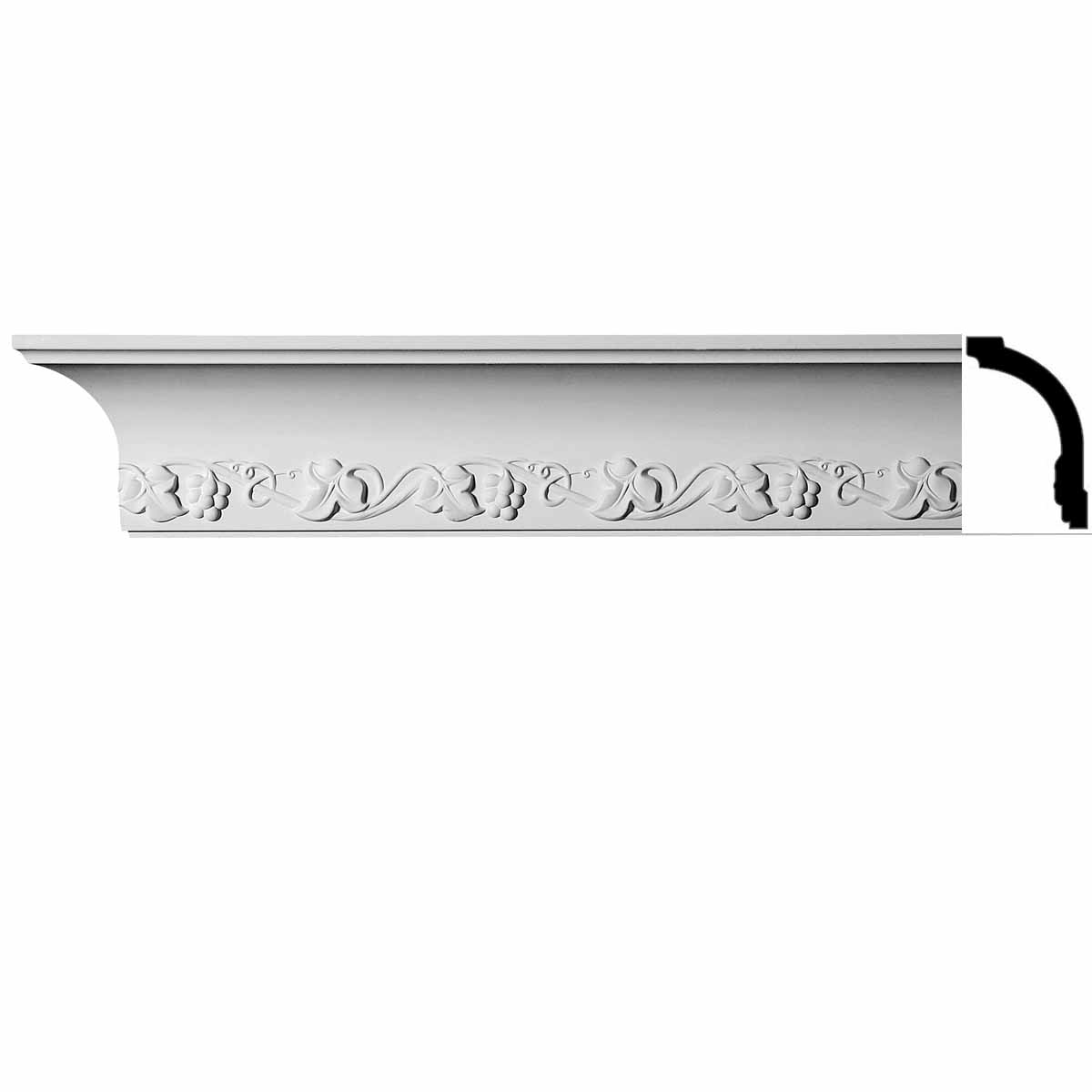 Renovator's Supply Cornice Crown Mouldings White Urethane Daria Ornate ...