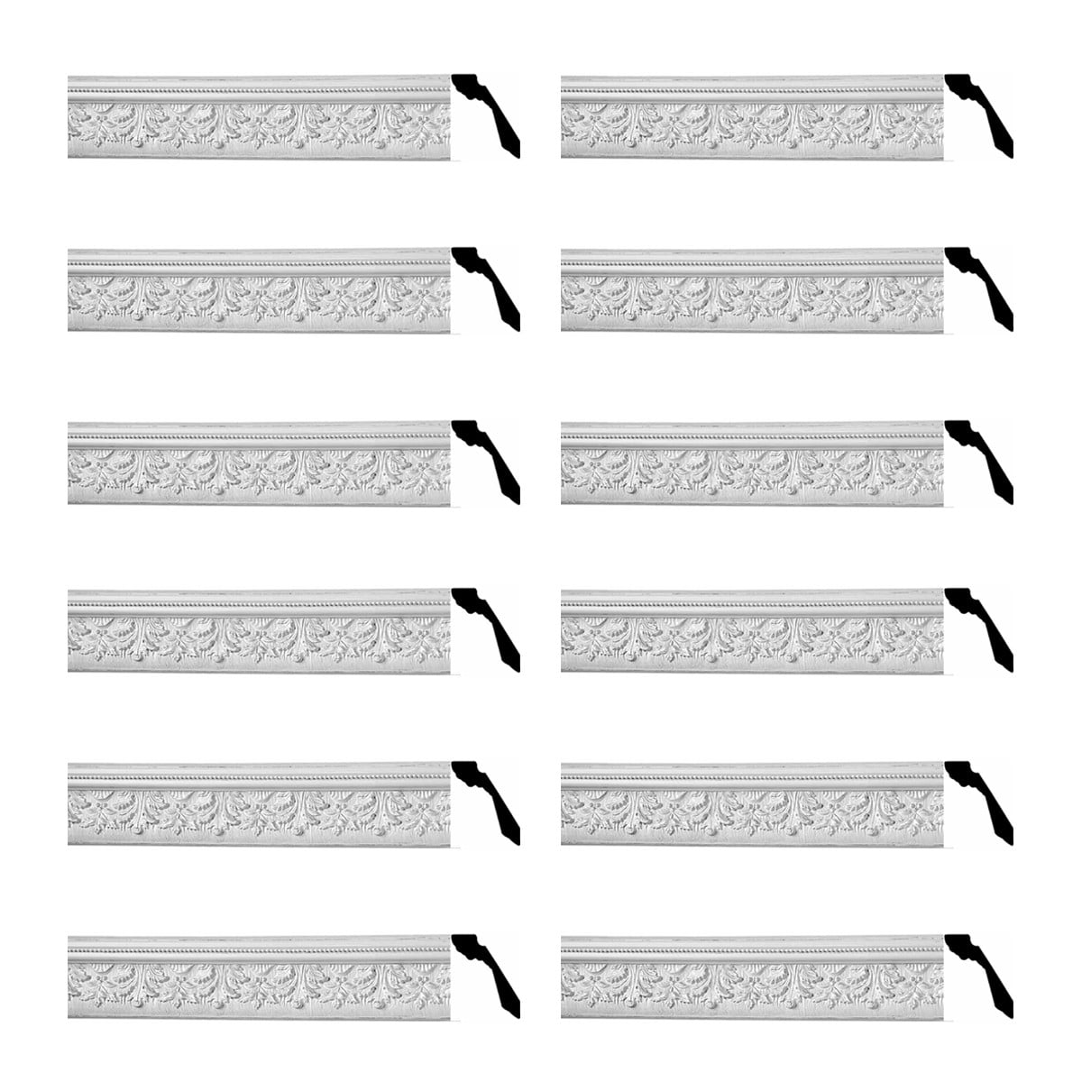 Renovator's Supply Cornice Crown Mouldings White Urethane Leaf Ornate ...