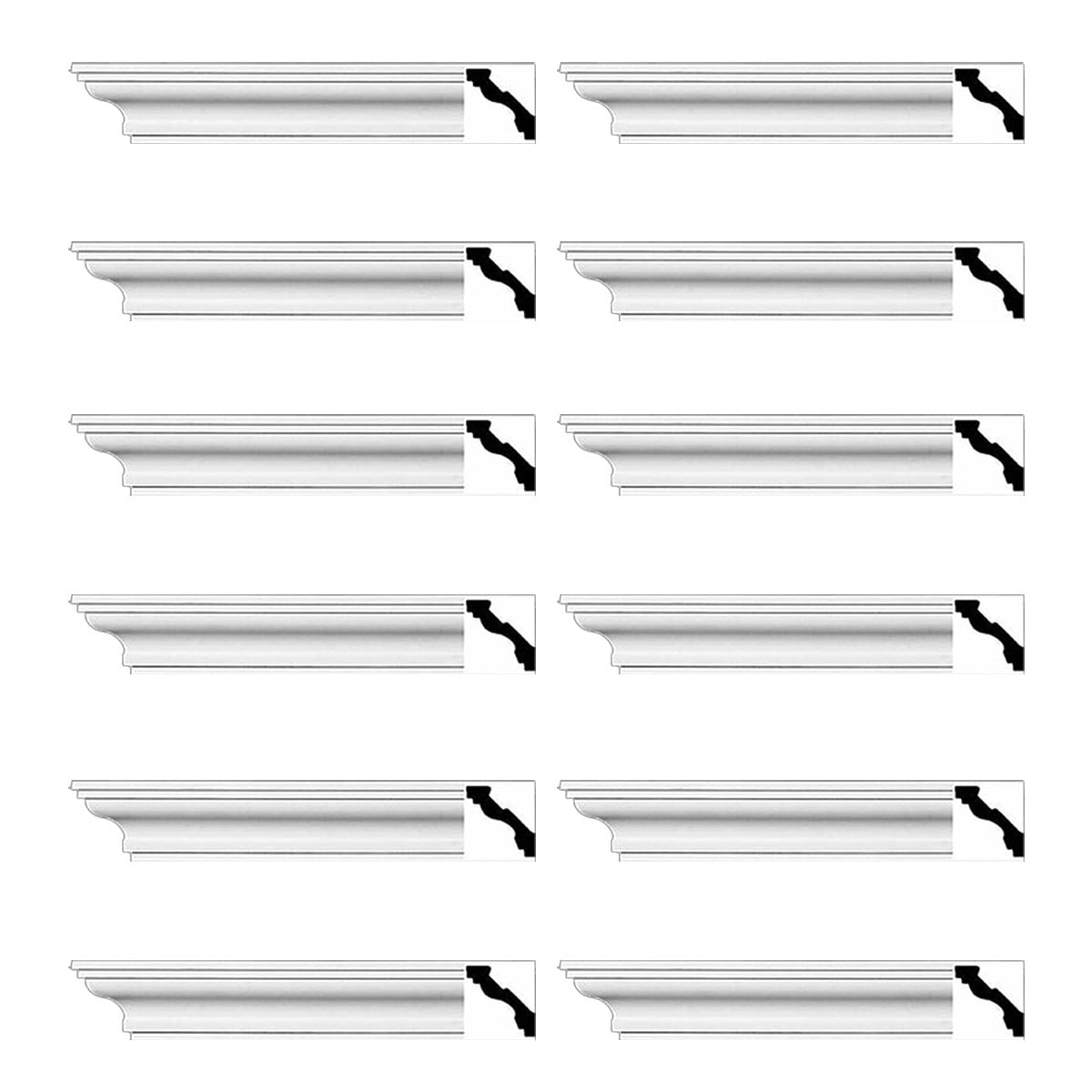 Renovator's Supply Cornice Crown Mouldings White Urethane Marblehead ...