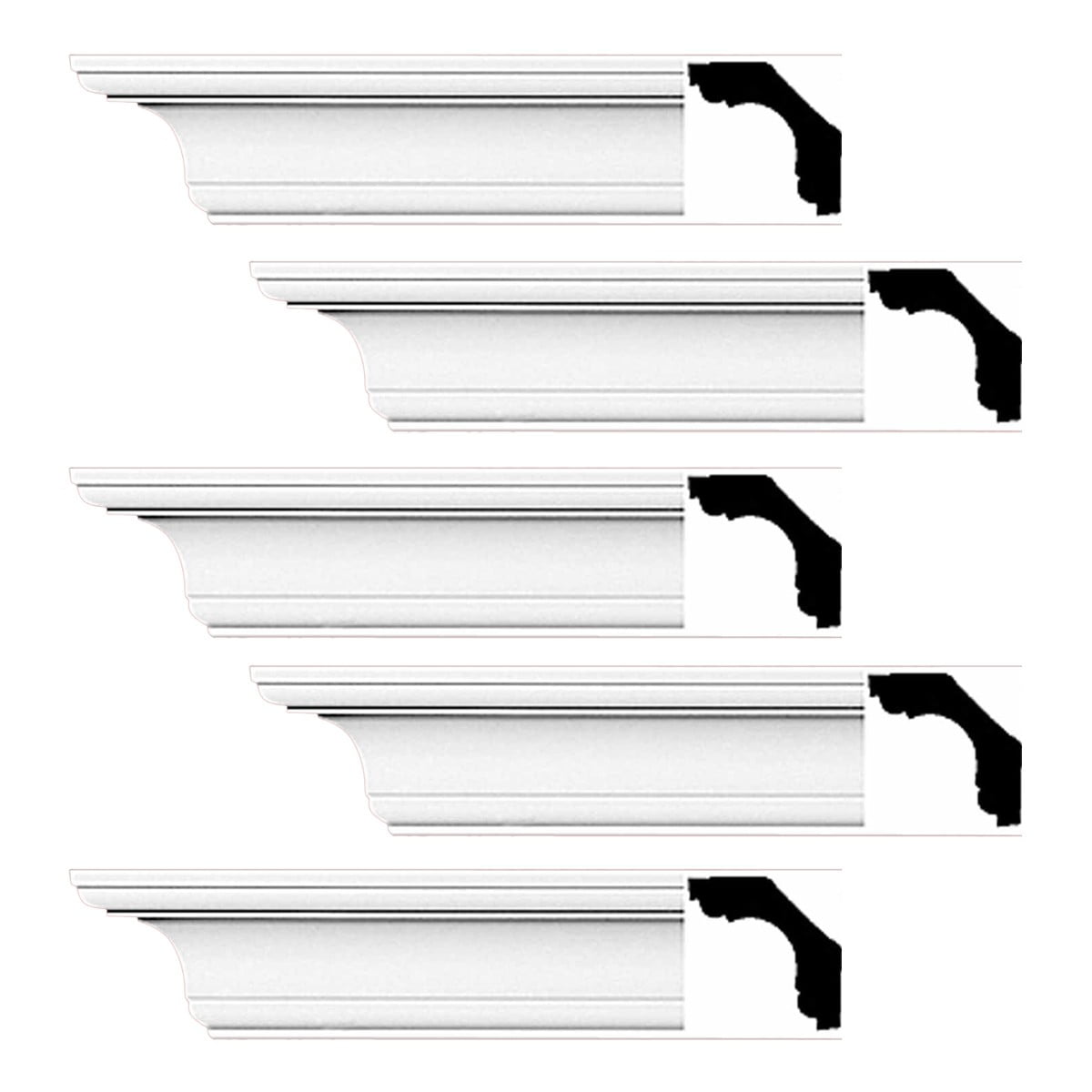 Renovator's Supply Cornice Crown Mouldings White Urethane New Britain ...