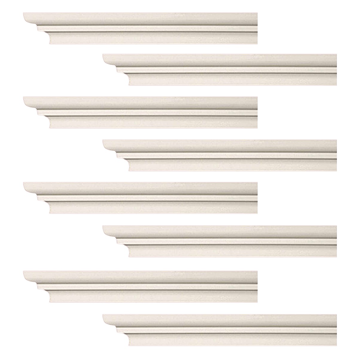 Renovator's Supply Cornice Crown Mouldings White Urethane Papillon ...