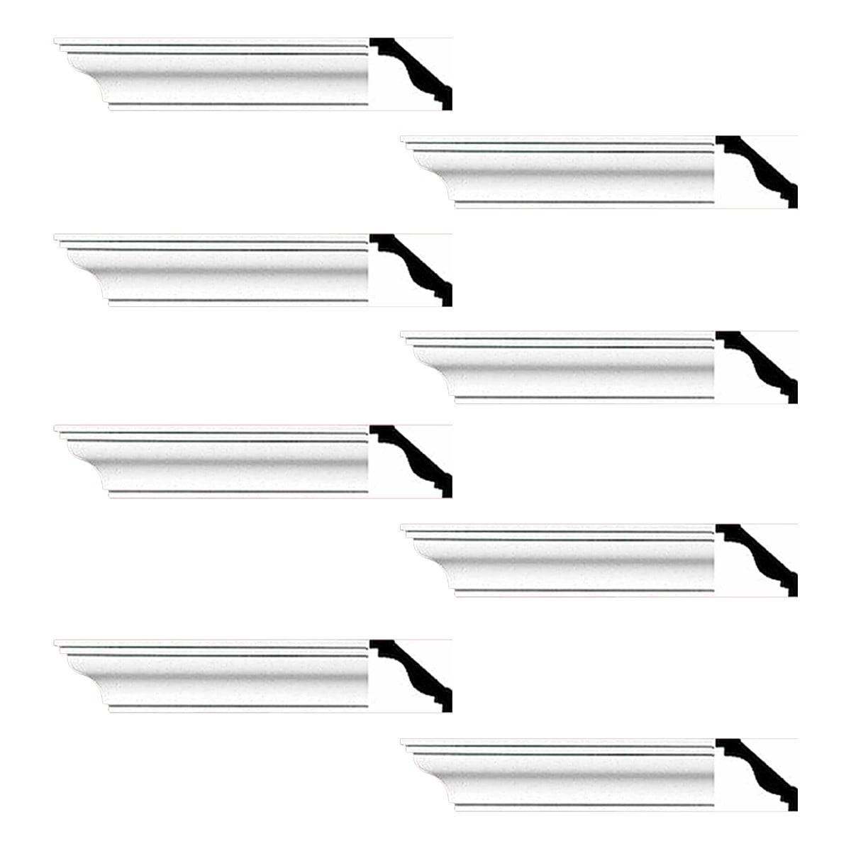 Renovator's Supply Cornice Crown Mouldings White Urethane Pleasance ...