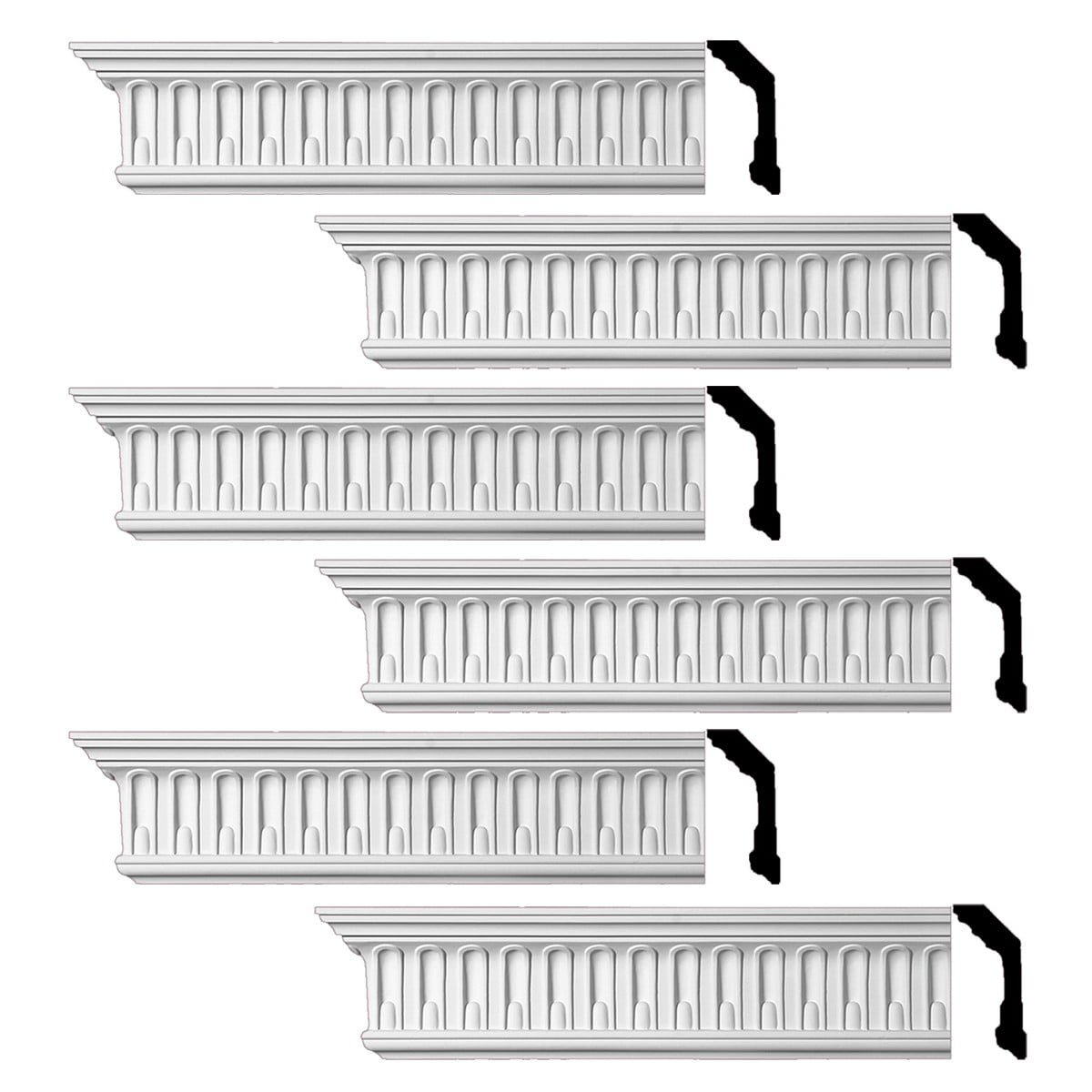 Renovator's Supply Cornice Crown Mouldings White Urethane Shelburn ...