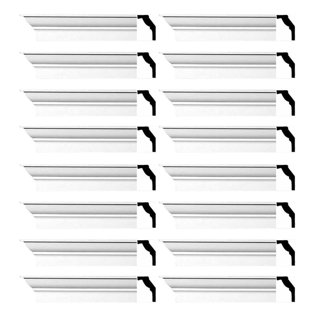 Renovator's Supply Cornice Crown Mouldings White Urethane Vineyard ...