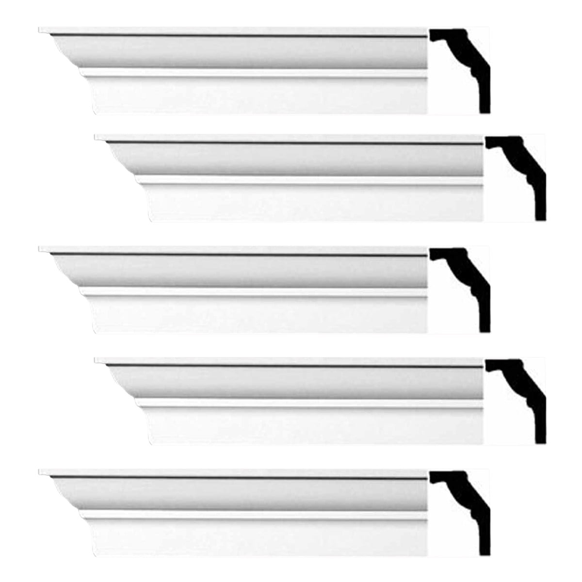 Renovator's Supply Cornice Crown Mouldings White Urethane Vineyard ...