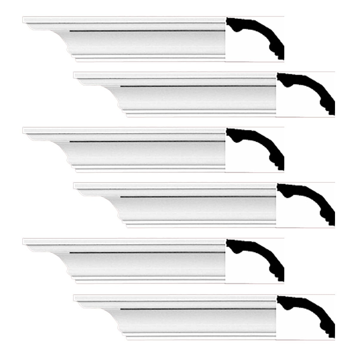 Renovator's Supply Cornice Crown Mouldings White Urethane Bridgeport ...