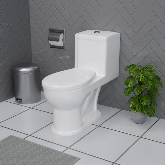 Open Box Renovators Supply Kids Potty Training Toilet WaterSense Push ...