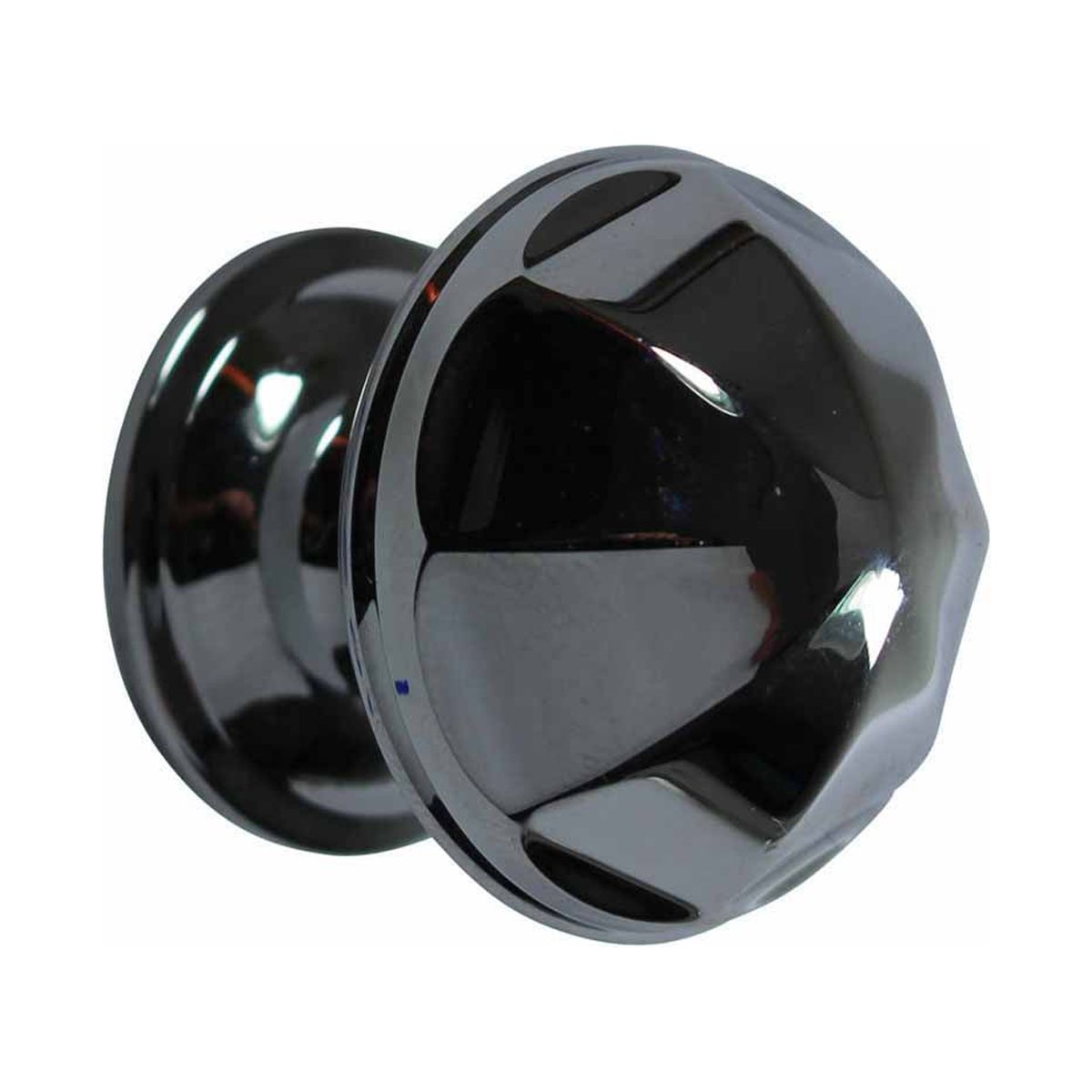 Renovator's Supply Kitchen Cabinet Knob Black Nickel Octagonal 1" Dia w ...