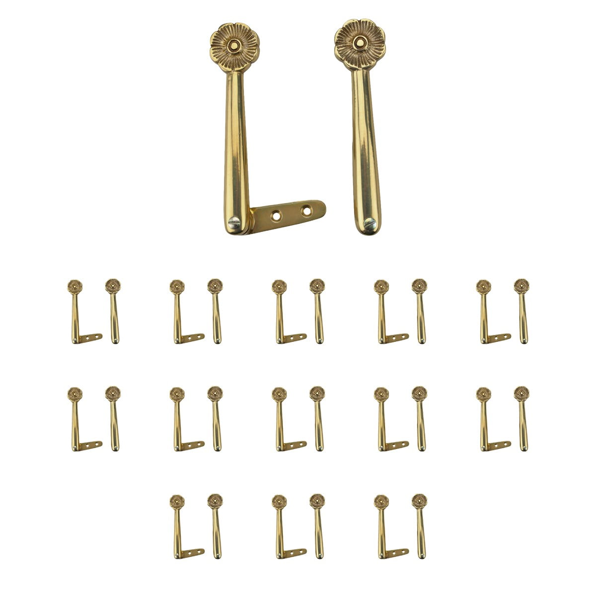 Renovator's Supply Solid Brass Carpet Clip Stair Holder Pair of 13 ...