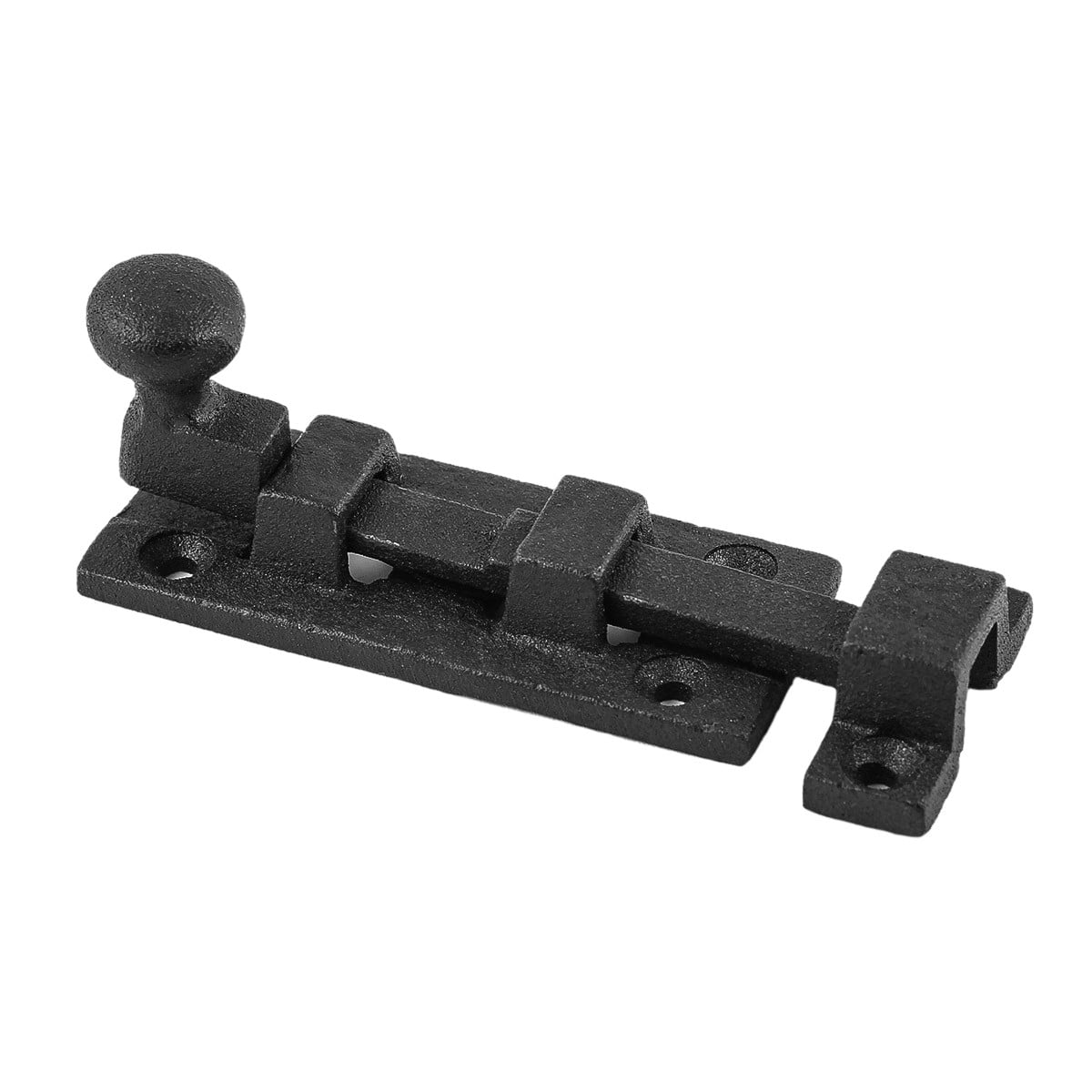 Renovator's Supply Wrought Iron Slide Bolt 3.5" Door Latch, Black ...