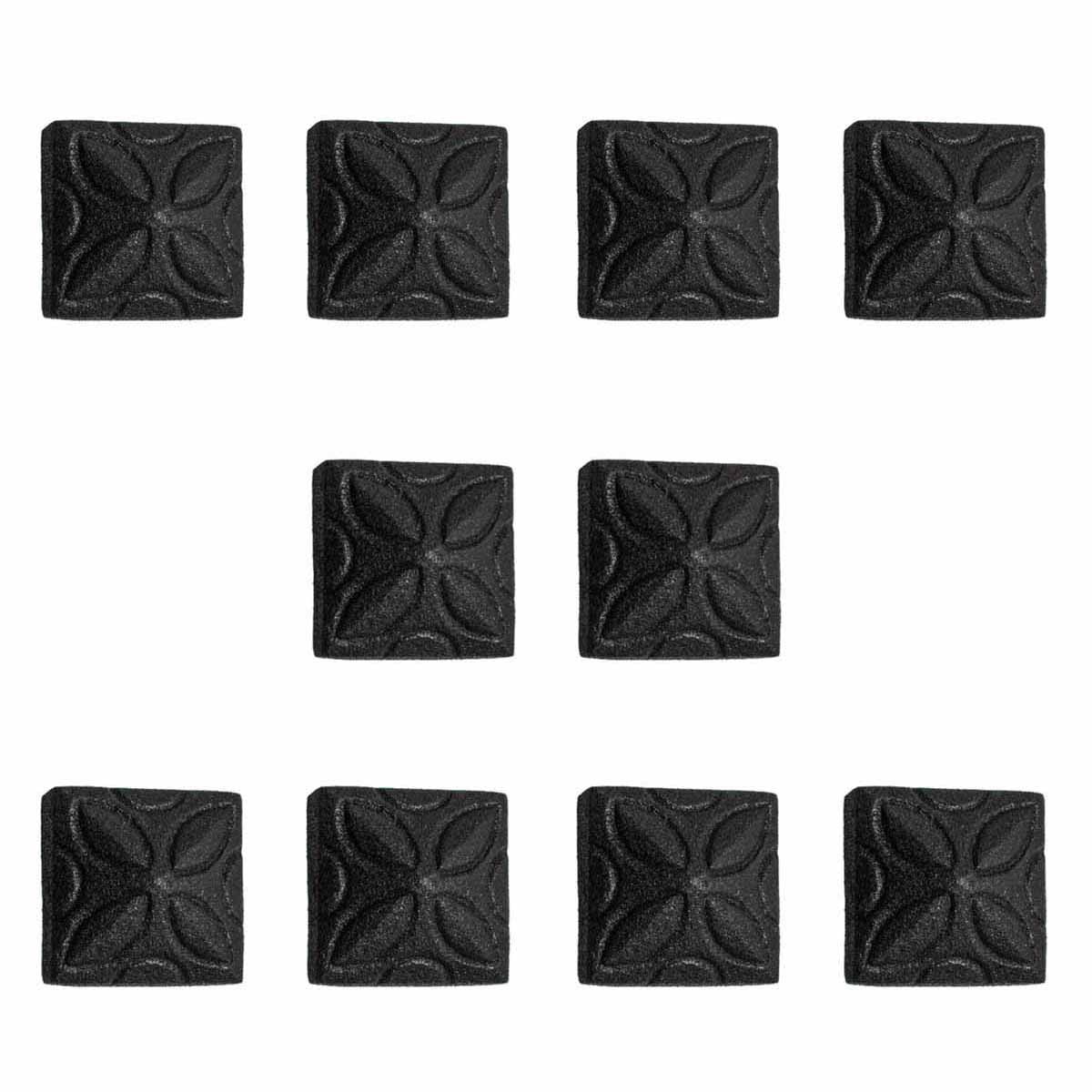 Renovators Supply 4 1/4 in. Clavos Decorative Nail Black Wrought Iron ...