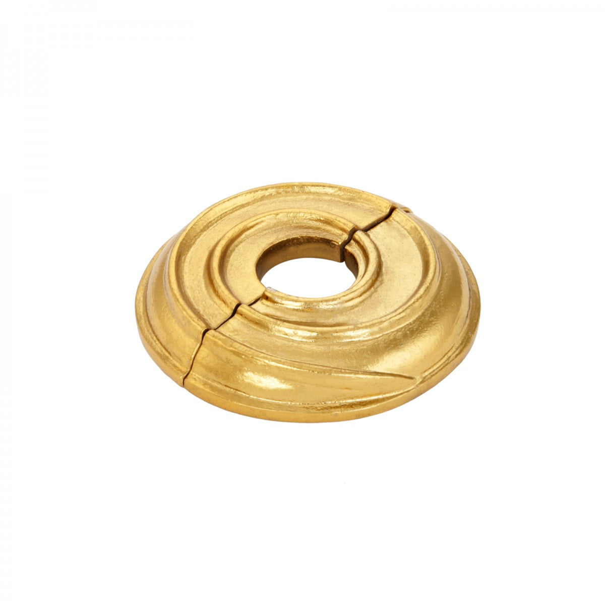 Renovators Supply Aluminum Escutcheon Plate 3.13 in OD Escutcheon 1/2 ...