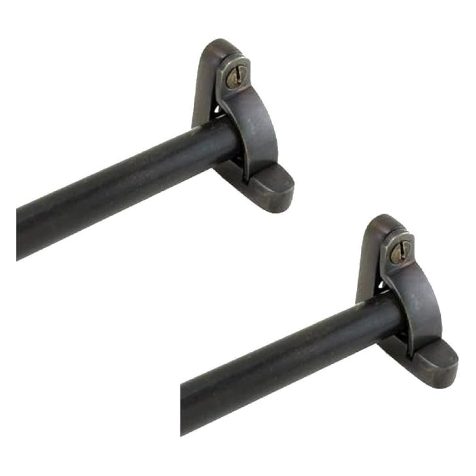 Renovators Supply Black Carpet Runner Rod Set For Staircases 39 5/8 ...