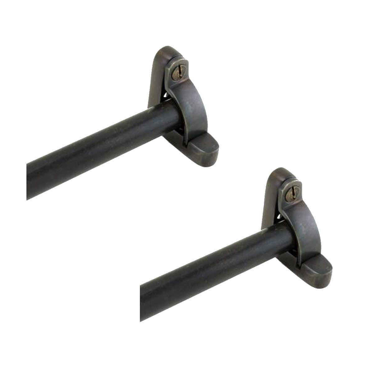 Renovators Supply Black Carpet Runner Rod Set for Staircases 39 5/8 ...