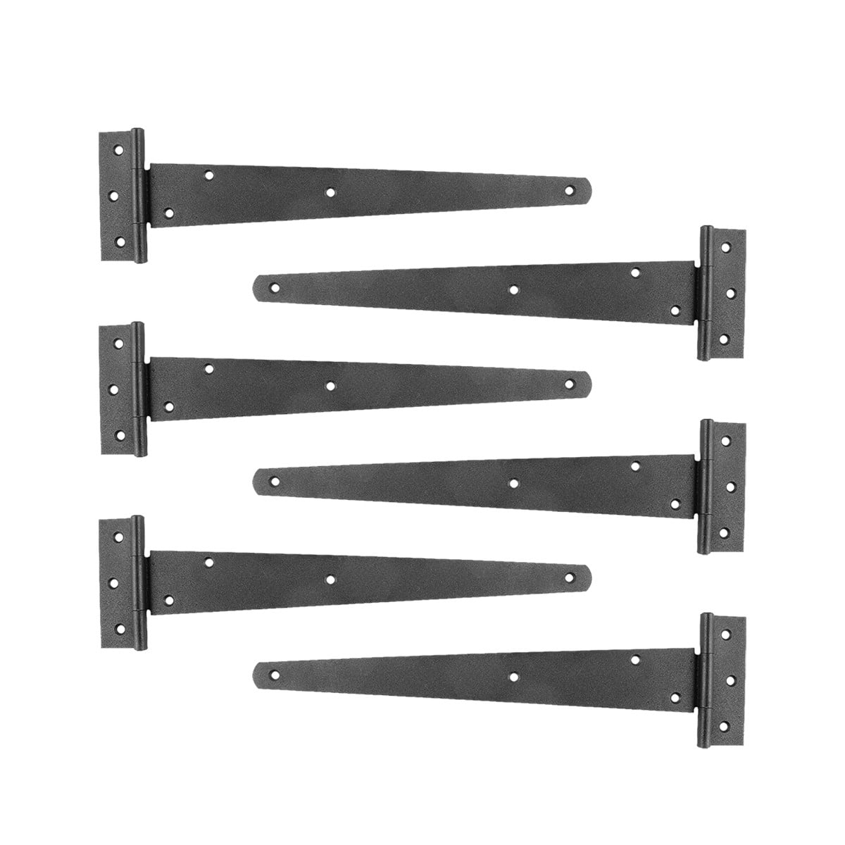 Renovators Supply Black Iron T Strap Hinge 13" L Light Duty Iron ...