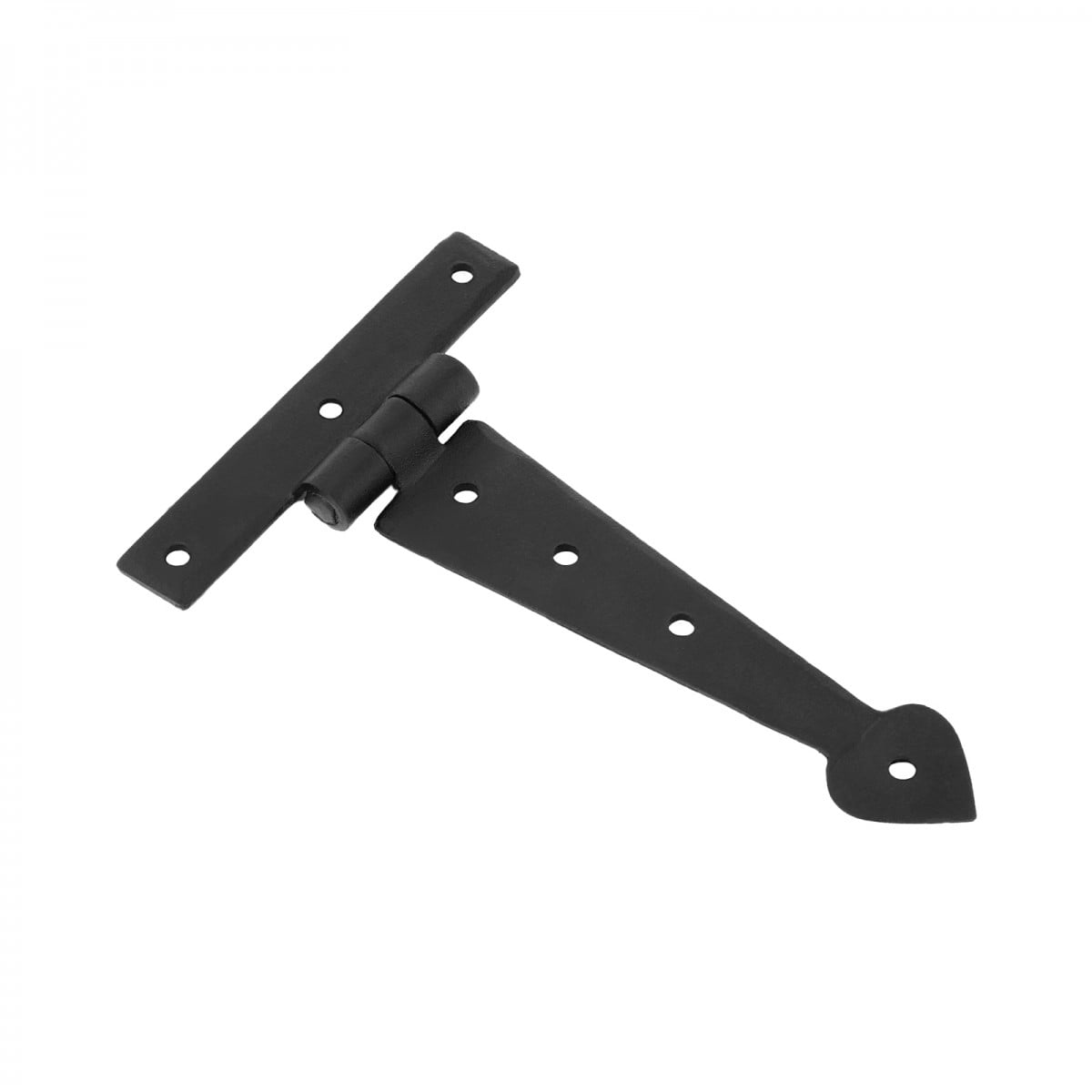 Renovators Supply Black Iron T Strap Hinge 6" L Modern Decorative Arrow ...