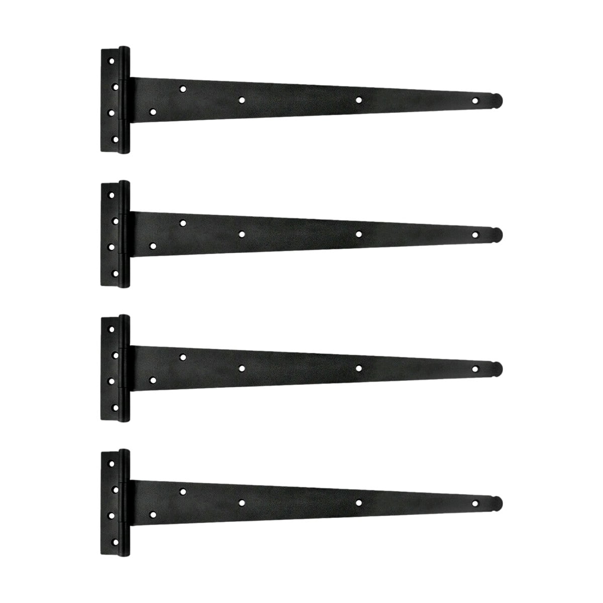 Renovators Supply Black T Strap Hinge Iron Light Duty 19" Vintage Door ...