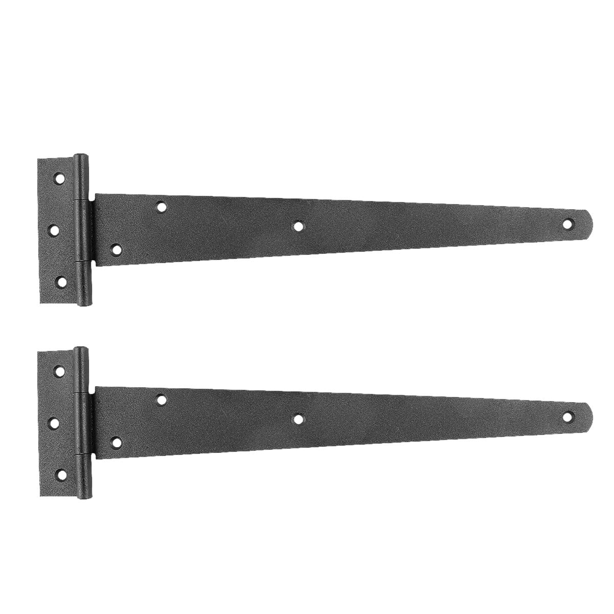 Renovators Supply Black T Strap Shed Door Hinge 13 in. Rustic Flush ...