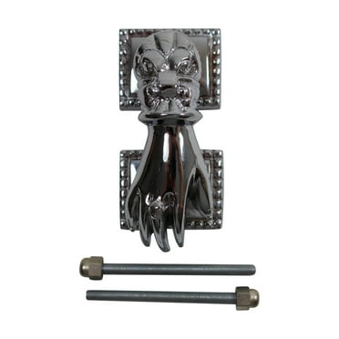 Renovators Supply Door Knockers for Front Door 6 3/4" Solid Brass Door ...